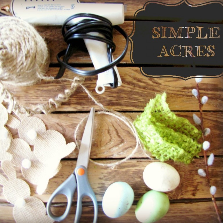 Spring Wreath DIY - Simple Acres Blog