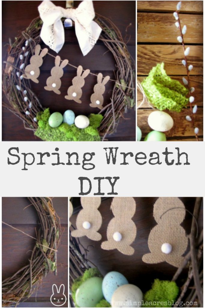 Spring Wreath DIY - Simple Acres Blog