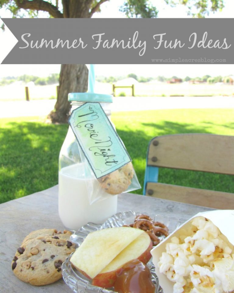 Fun Ideas for Celebrating Summer with Your Family - Simple Acres Blog