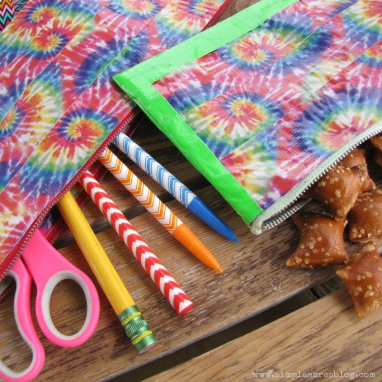 Up-cycled Zipper Bags - Simple Acres Blog