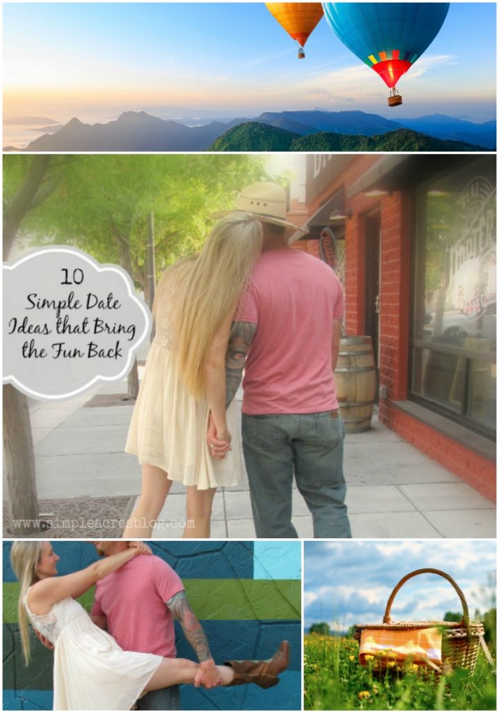10 Simple Date Ideas that Bring the Fun Back - Simple Acres Blog