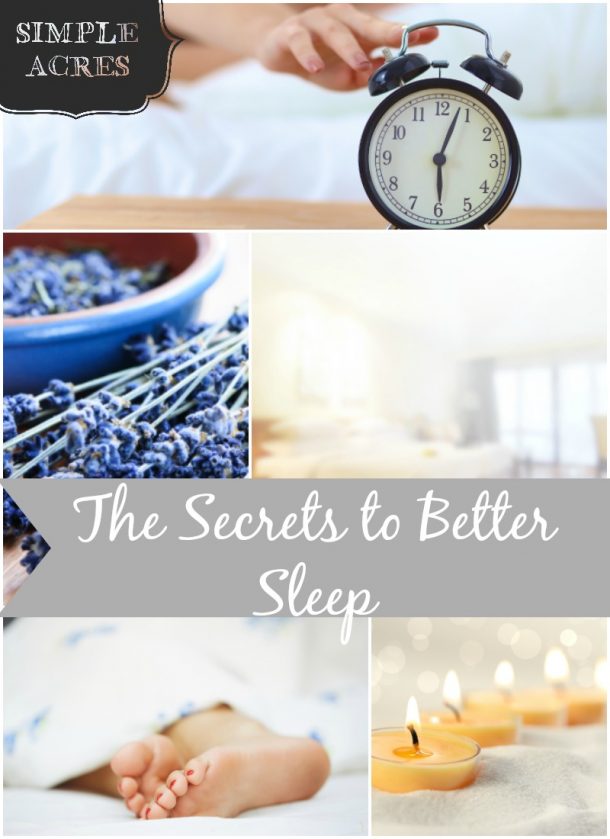 The Ultimate Guide to Sleep Secrets that Work - Simple Acres Blog