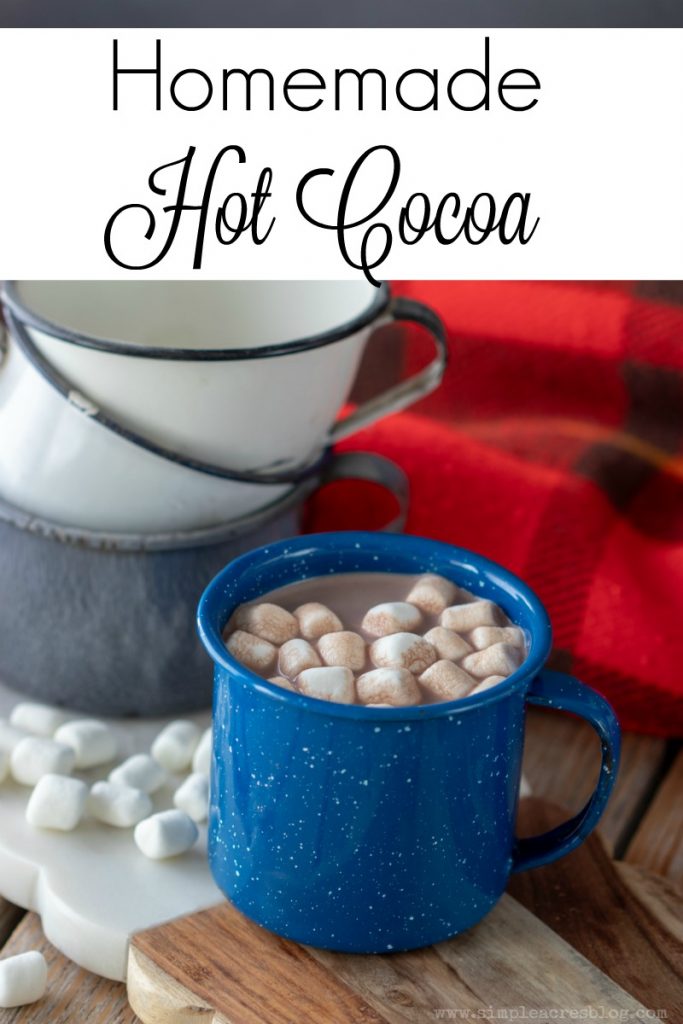 Simple Homemade Hot Cocoa - Simple Acres Blog